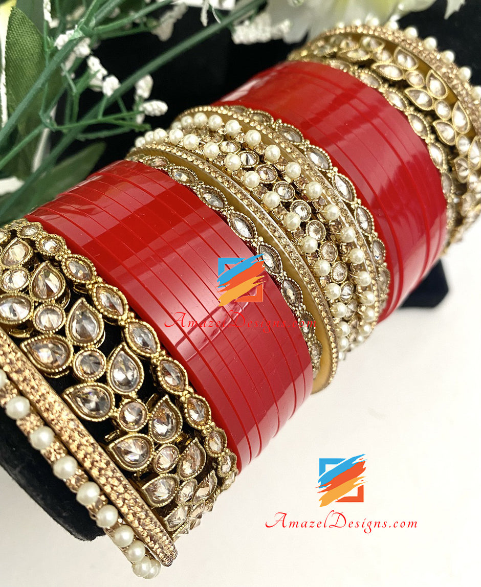 Wedding Bridal Chura | Latest Punjabi Chooda Online – Amazel Designs